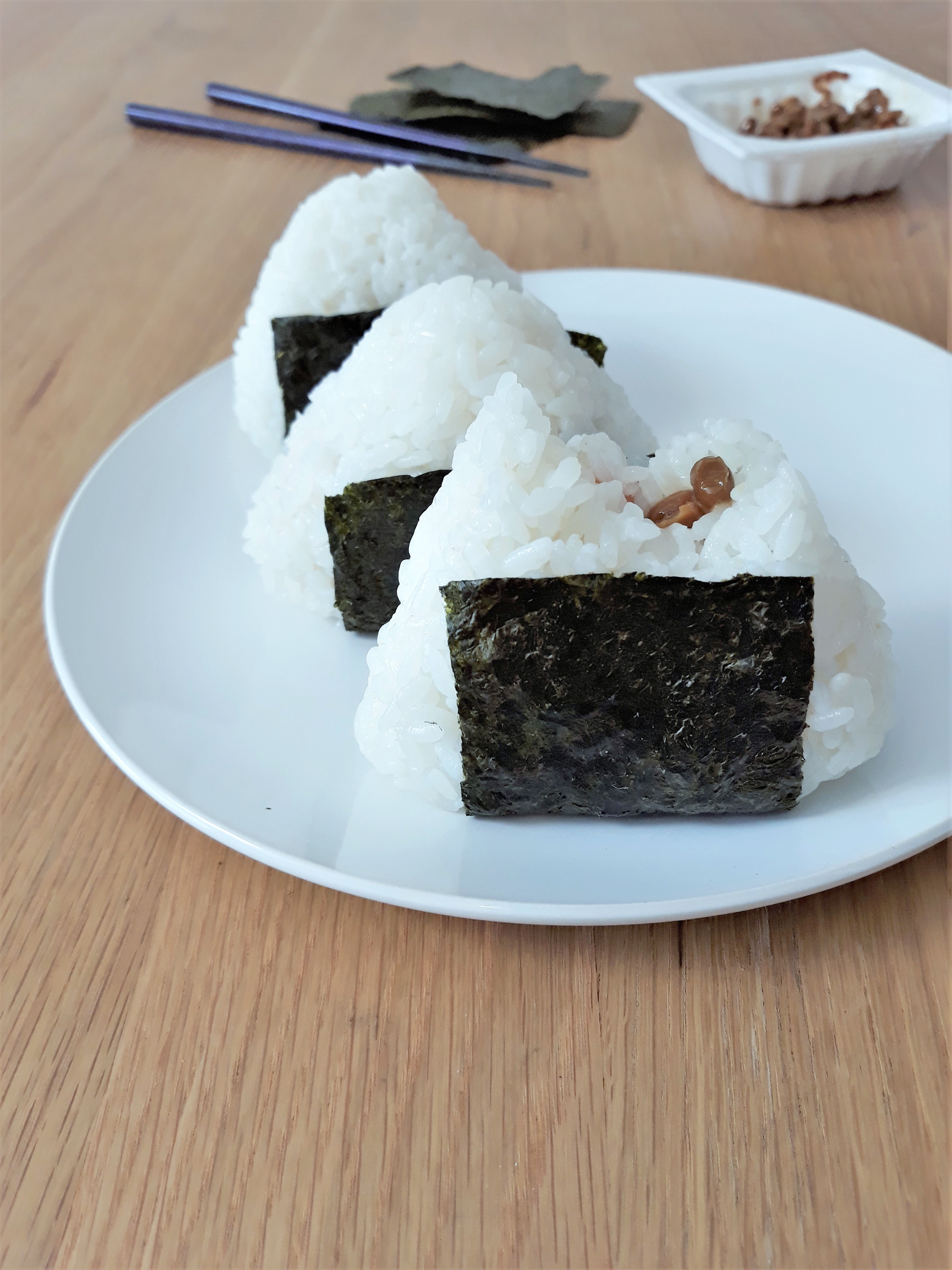 Onigiri au natto | My Sweet Faery - Recettes naturelles sans gluten ni lait